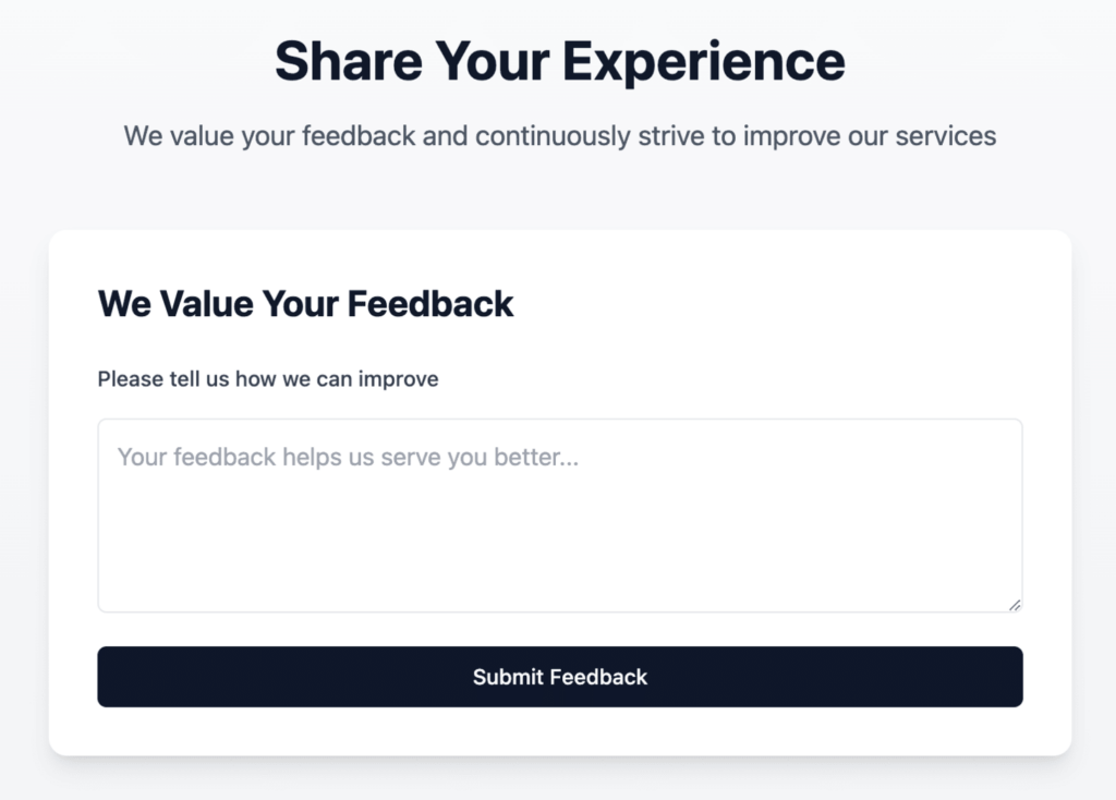 How to create a reviews web app