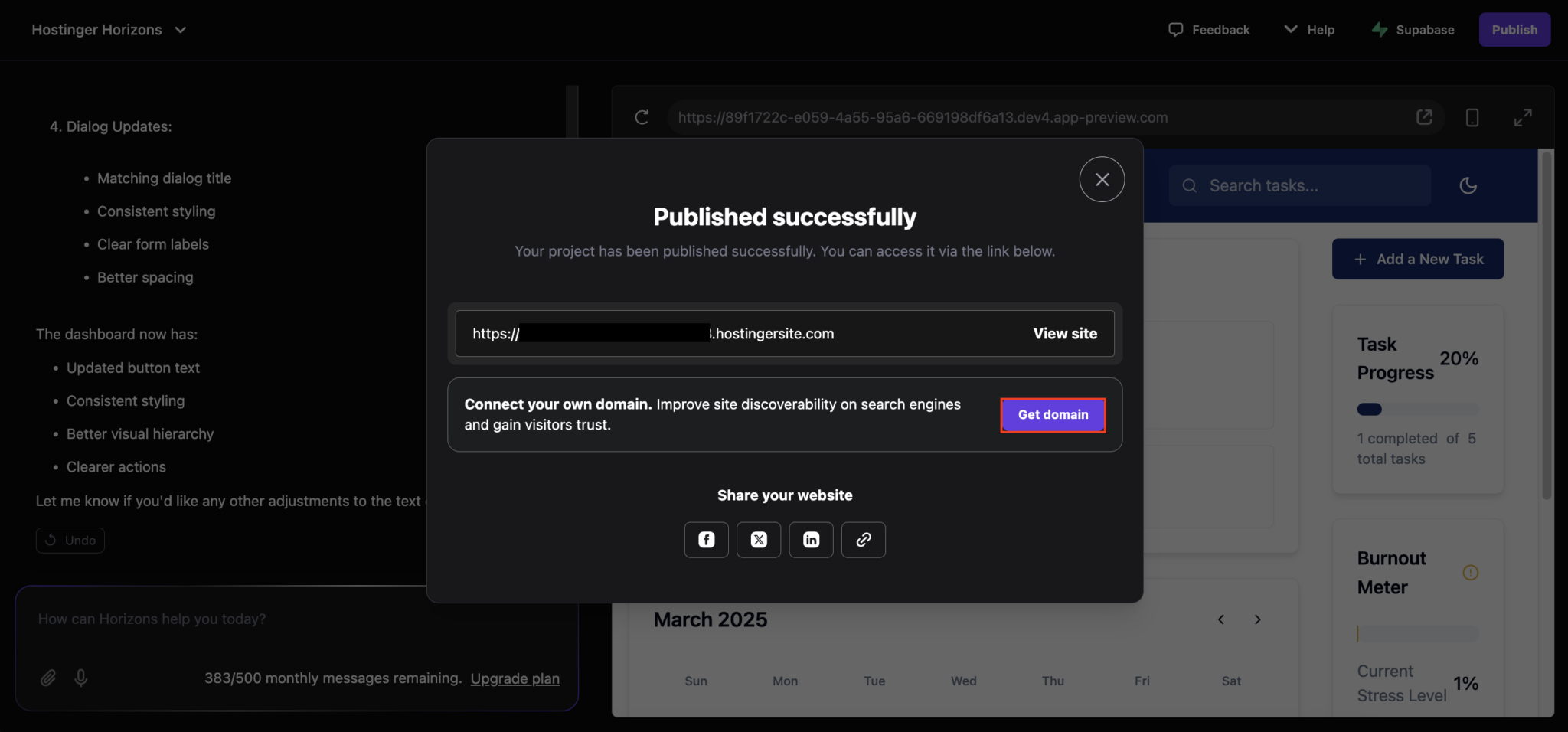 Learn how to connect a custom domain to your web app
