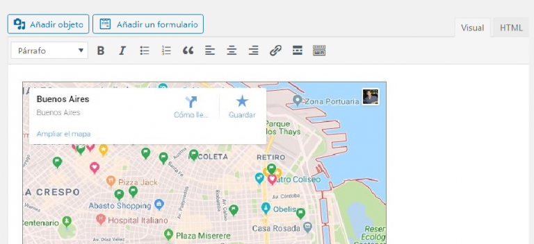 Cómo insertar Google Maps en WordPress (3 métodos)