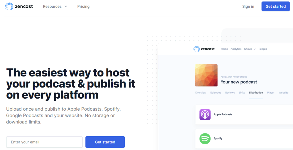 Los 25 mejores servicios de hosting para podcasts