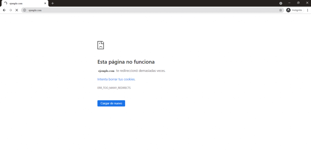 Qué es el error ERR_TOO_MANY_REDIRECTS: 7 soluciones