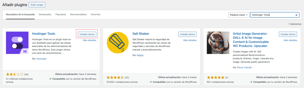 Cómo utilizar el plugin Hostinger Tools en WordPress