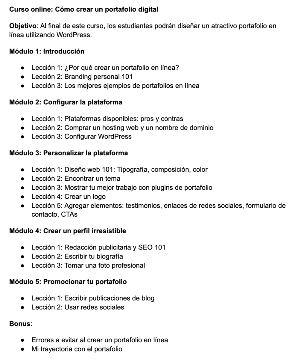 Guía completa: cómo crear y vender cursos online