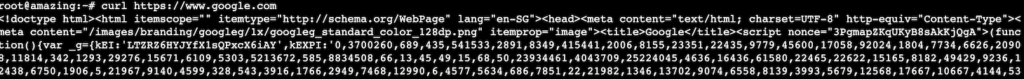 Linux curl command: Syntax, options and examples