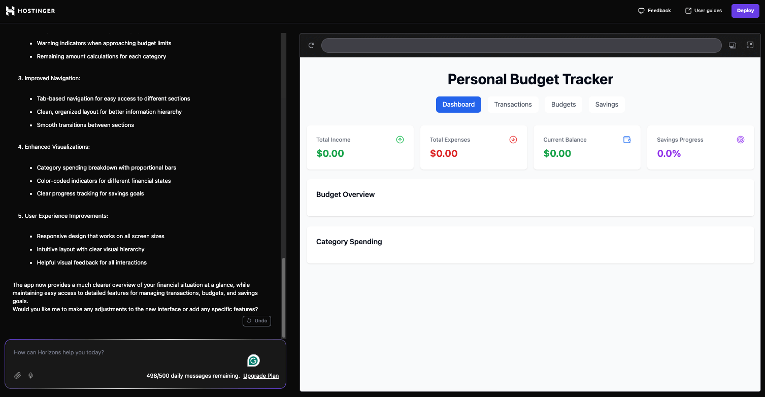 How to build a budget-tracking web app without coding