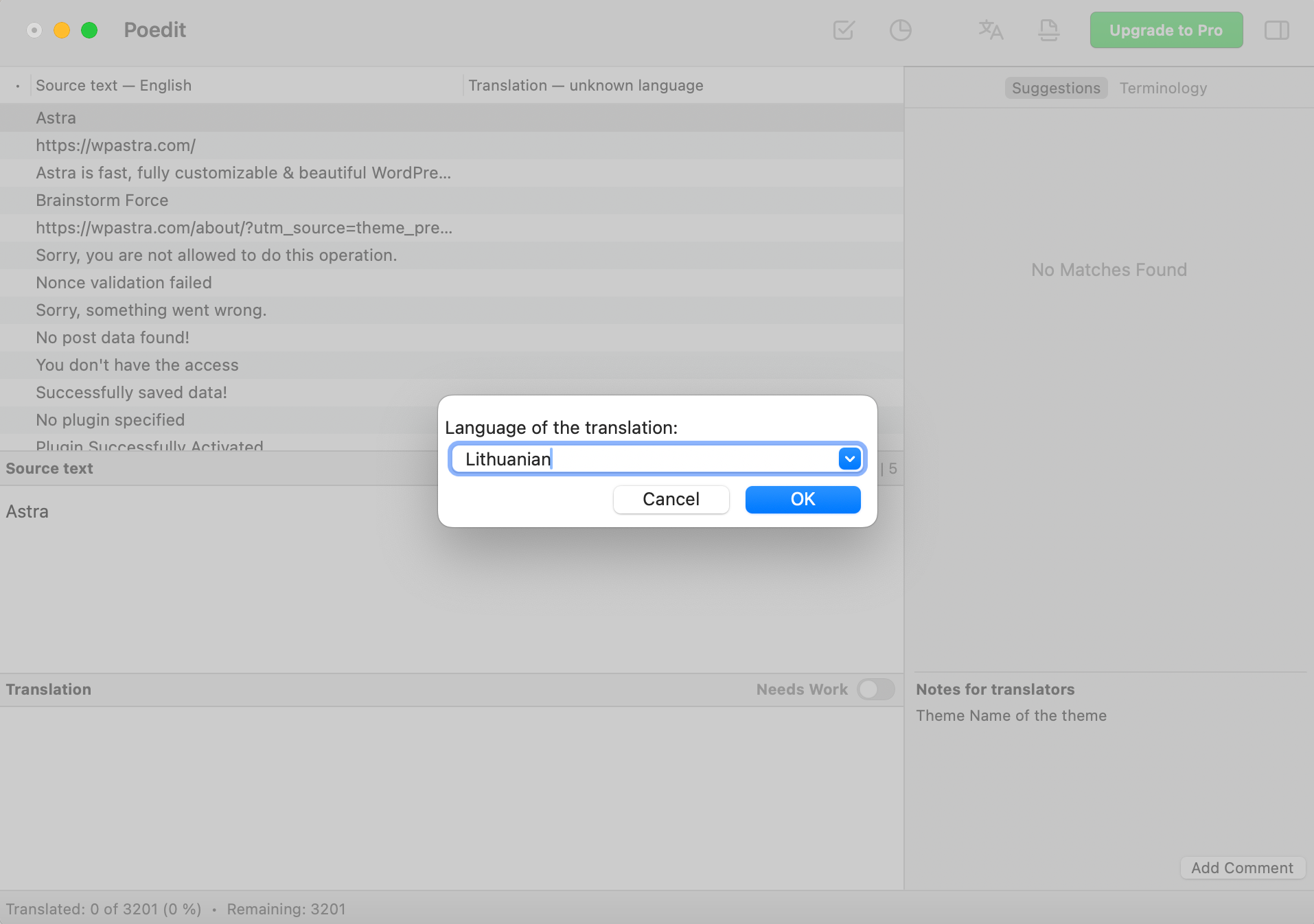 Translate WordPress theme: A guide to using Poedit