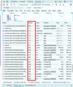 HTTP status codes: full list and explanations