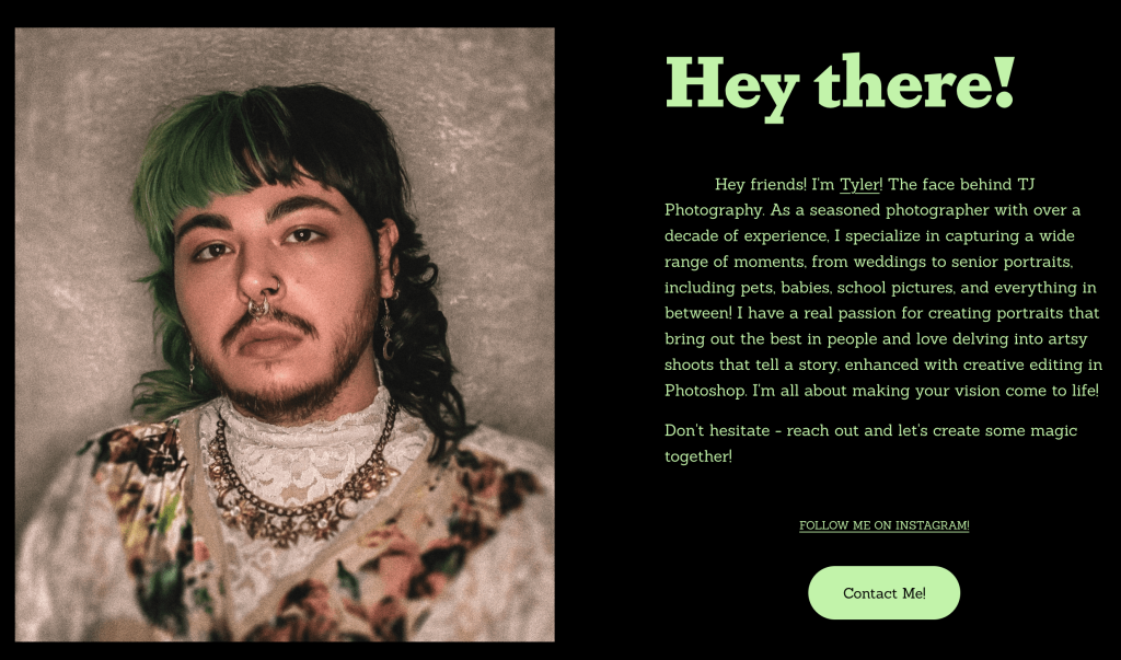 15+ Photography Website Examples by Hostinger Website Builder