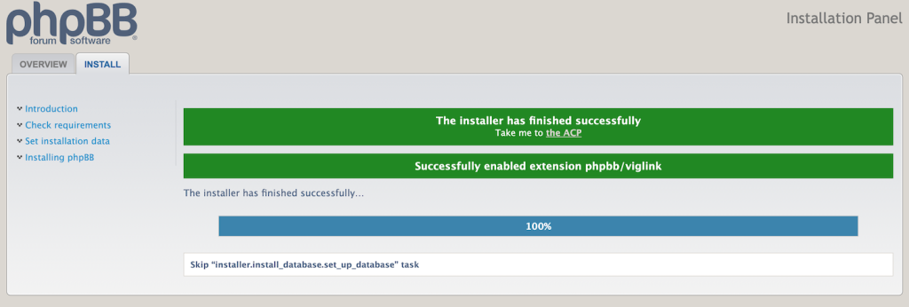 How to install phpBB and start using it