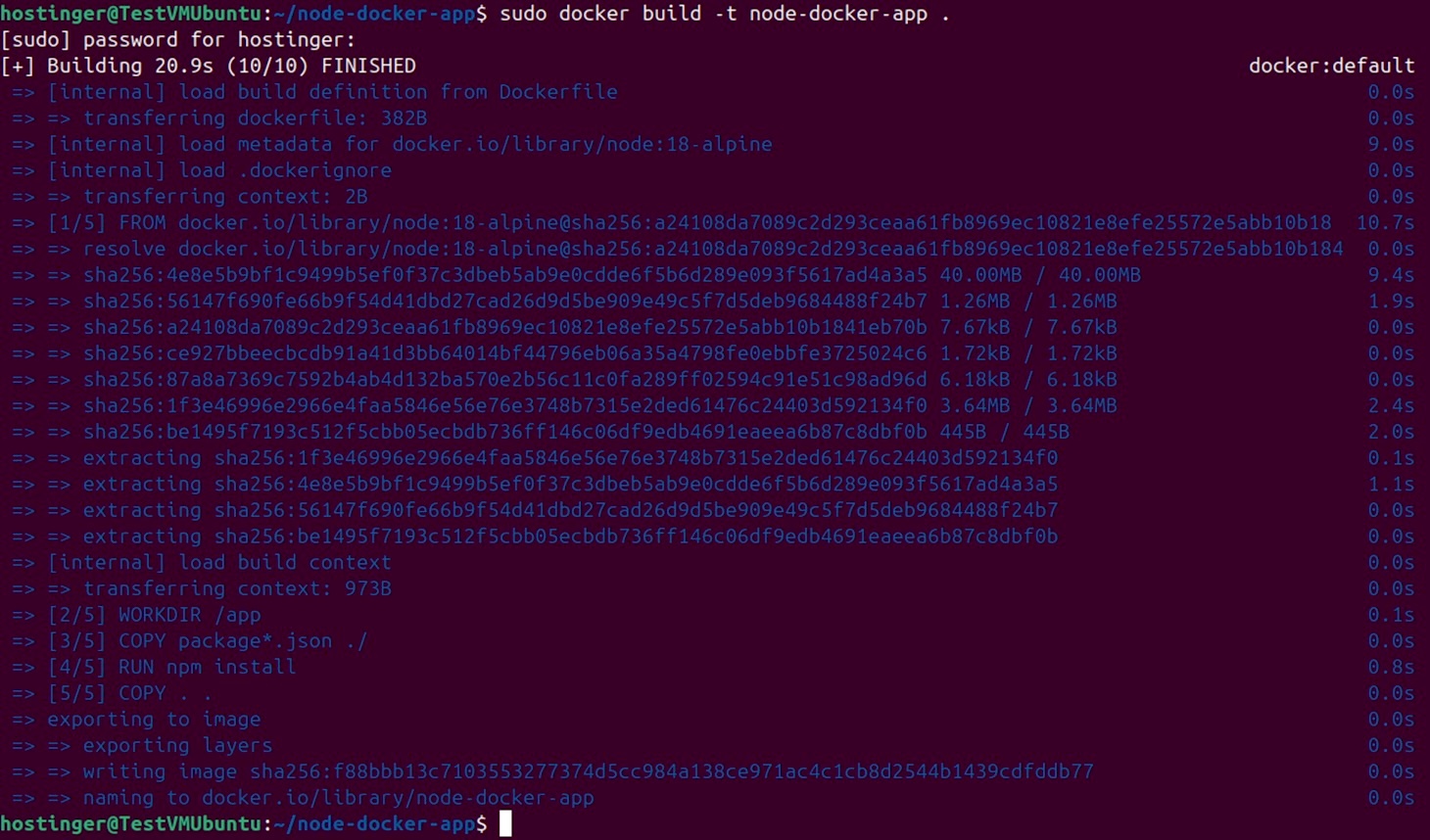 How to build and containerize Node.js Apps with Docker