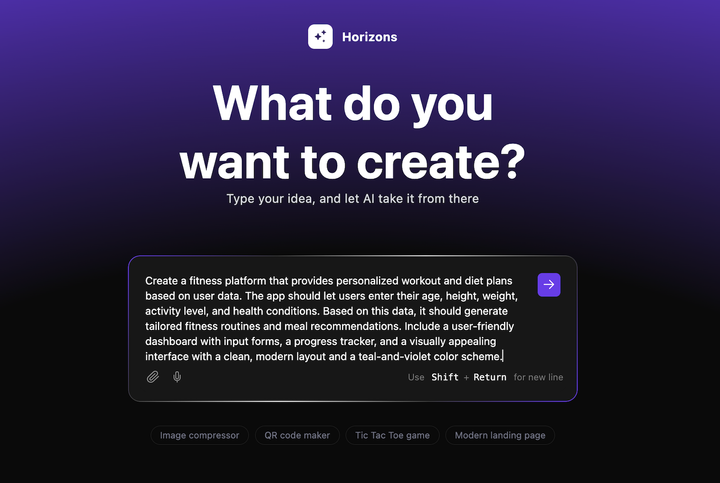 Create a web app with Hostinger Horizons: step-by-step guide