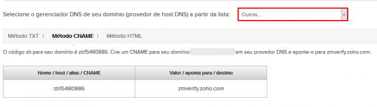 Como configurar Zoho Mail para enviar e receber emails