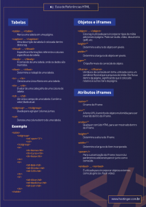 Guia de Referências HTML - Códigos HTML Prontos para Usar