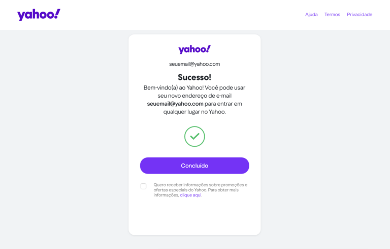 Saiba como criar um email no Yahoo em poucos minutos