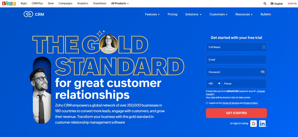 10+ Melhores CRMs para Todos os Tipos de Negócios