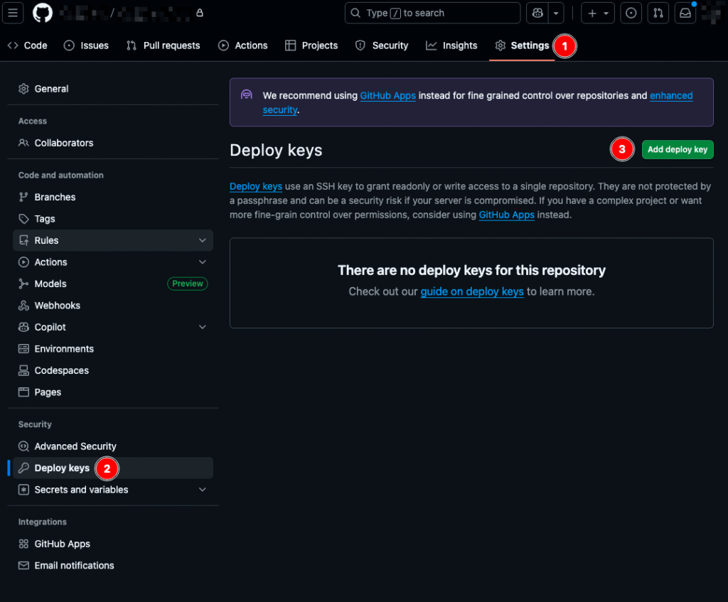 How to deploy from private GitHub repository on Hostinger Docker Manager? - Hostinger Help Center