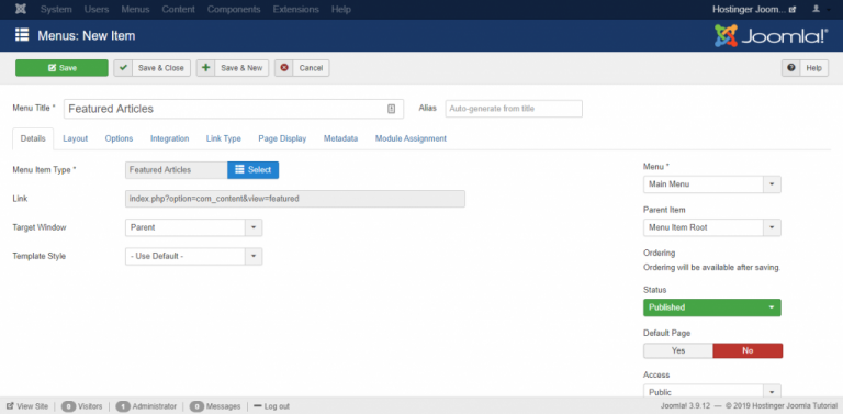 Joomla Tutorial for Beginners: Create a Website with Joomla