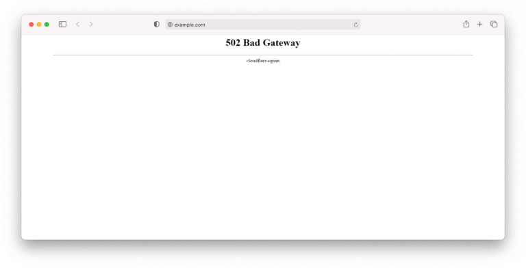 502 Bad Gateway Error: What It Is and How to Fix It