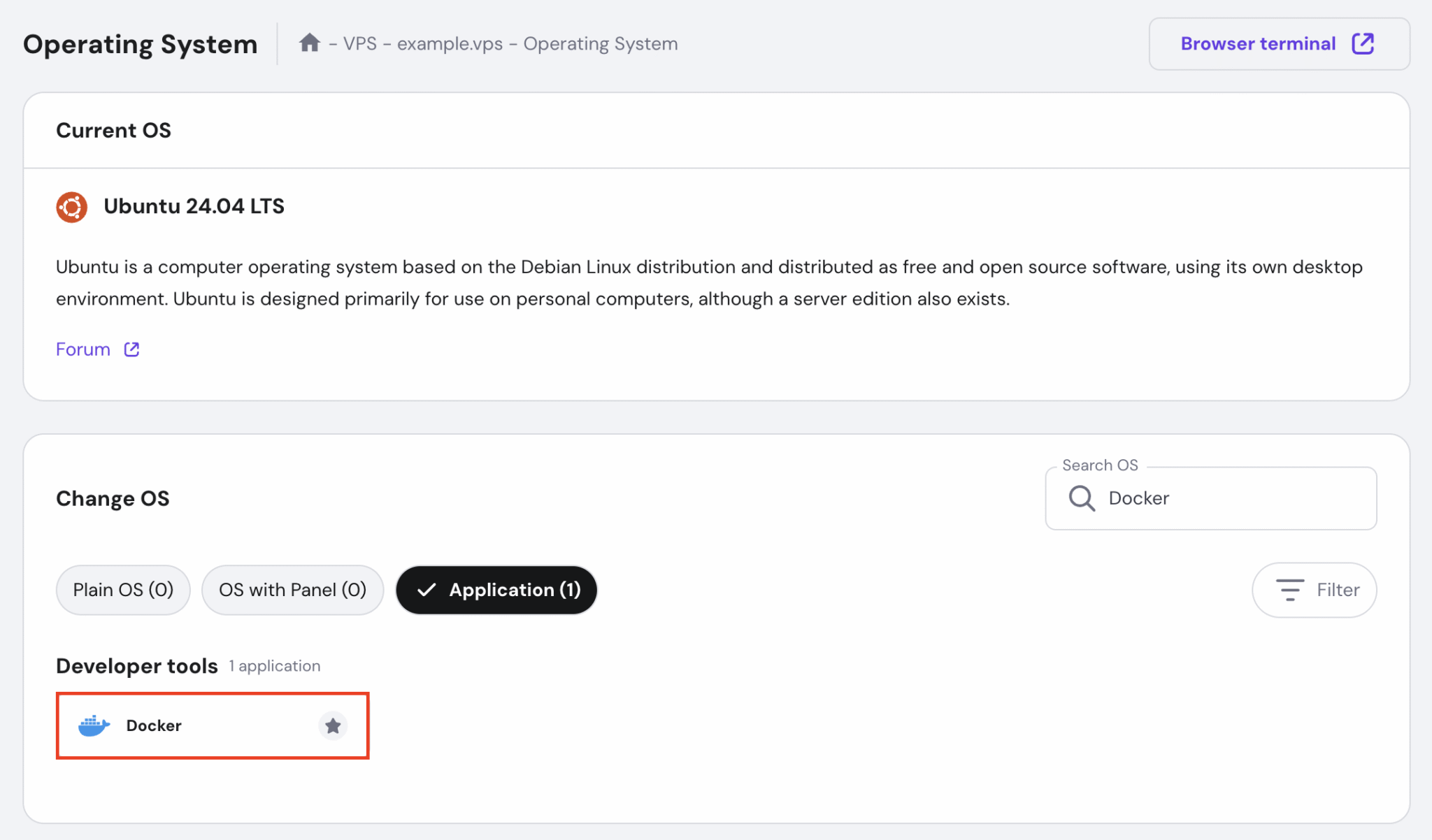 How to create and manage Docker containers