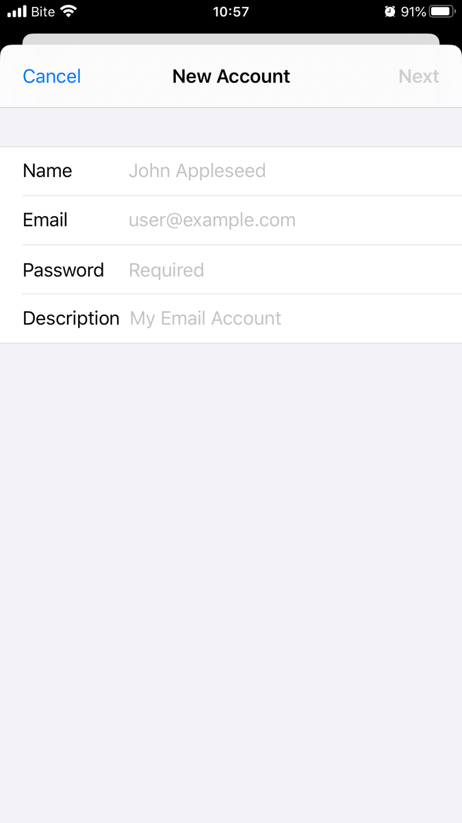 Como configurar uma conta de e-mail em um iPhone - BR Atsit
