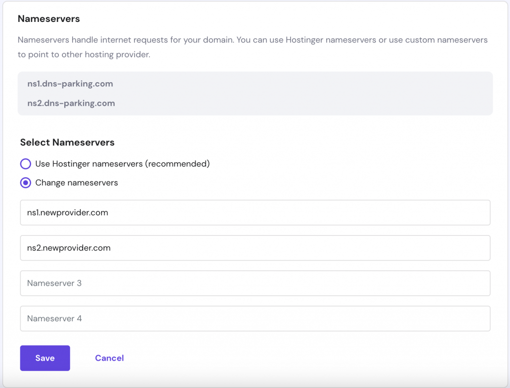 How to Change Nameservers and Point to Another Provider