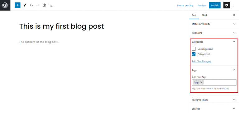 How to Create a Post in WordPress