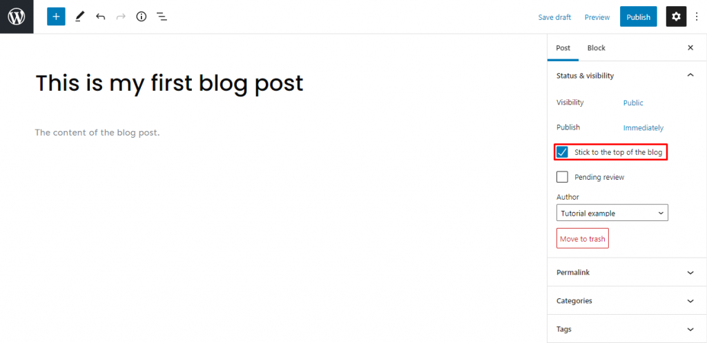 How to Create a Post in WordPress