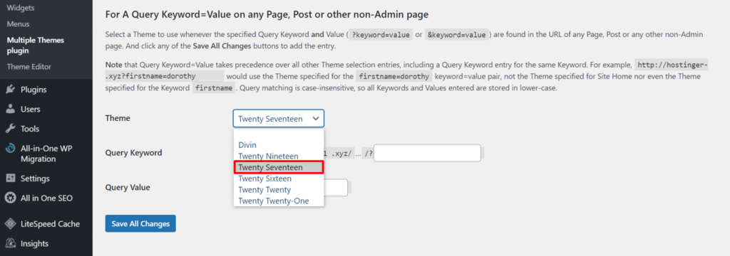 How to Use Multiple Themes on Your WordPress Pages