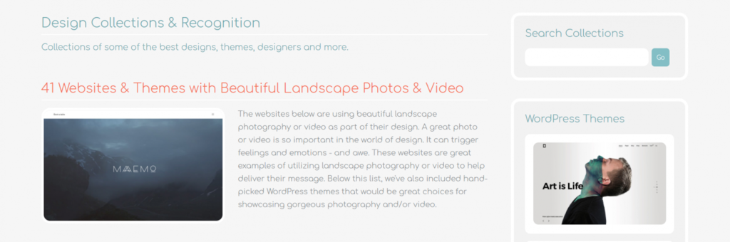 10 Best Website Design Inspirations to Start Your Website