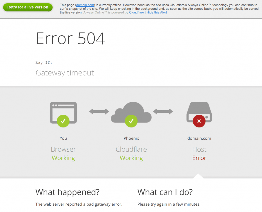 How To Fix 504 Gateway Timeout Error