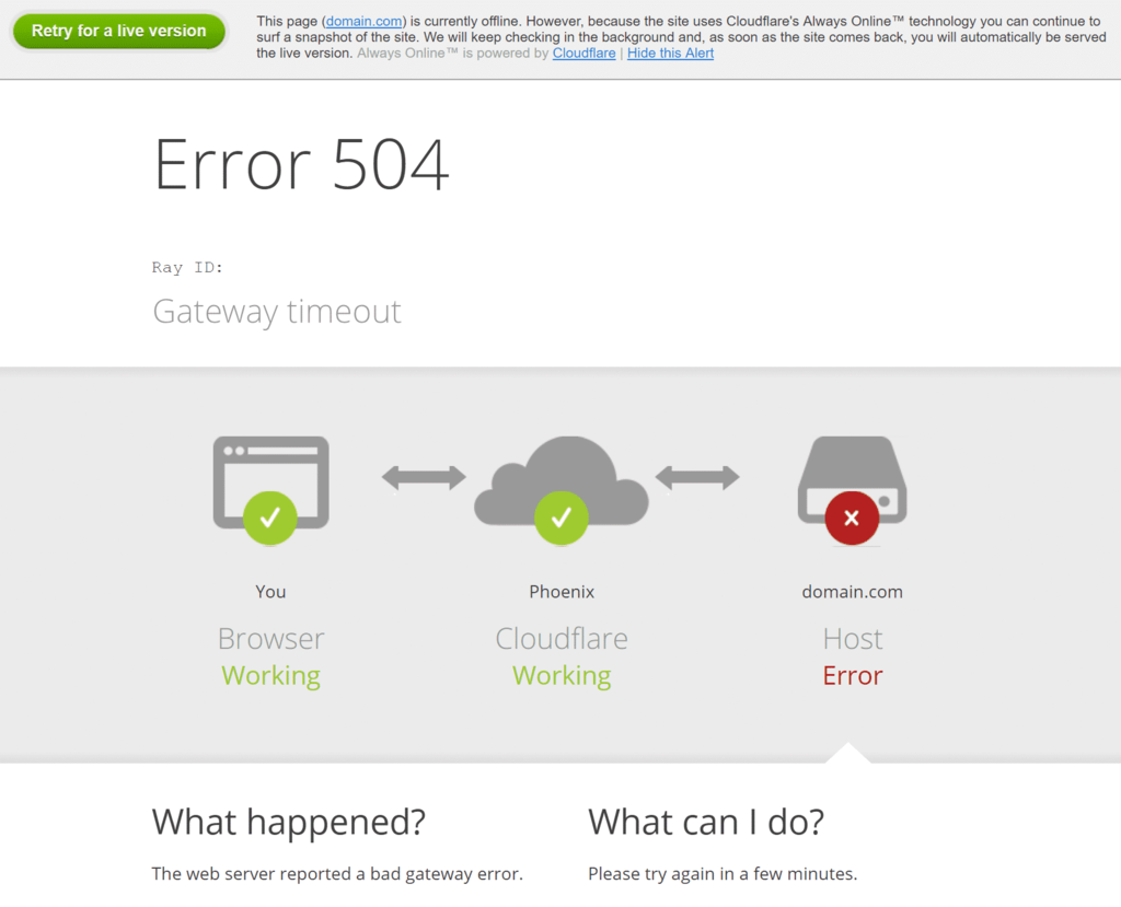 How to Fix 504 Gateway Timeout Error 9 possible corrections to take