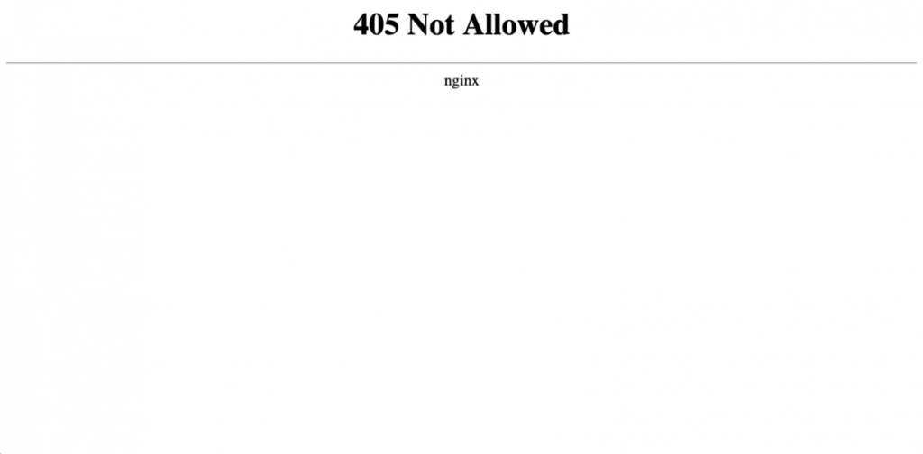 How to Fix HTTP Error 405 Method Not Allowed: 11 Methods