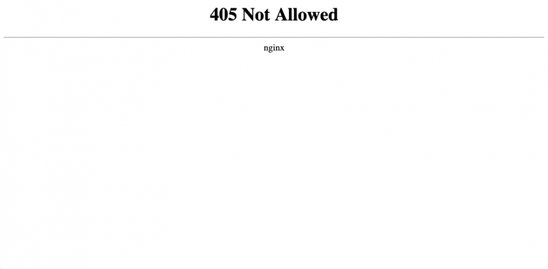 How to Fix HTTP Error 405 Method Not Allowed: 11 Methods