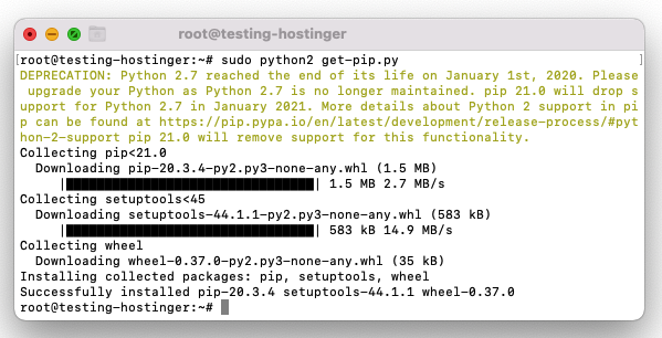 Install Pip For Python 2 7 And Python 3 Vastdm