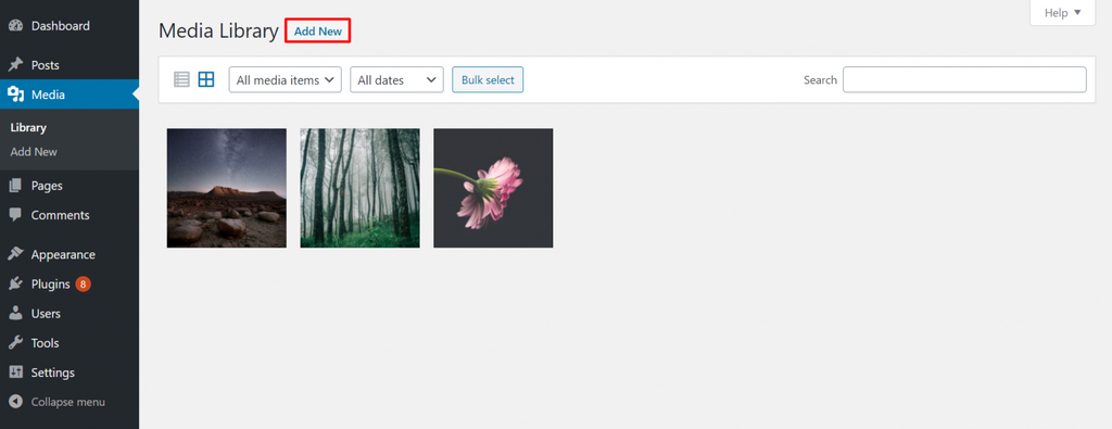 Media Library in WordPress: How to Upload + Plugin Suggestions