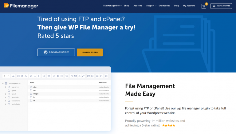 WordPress File Manager: Best Plugins and How to Create One