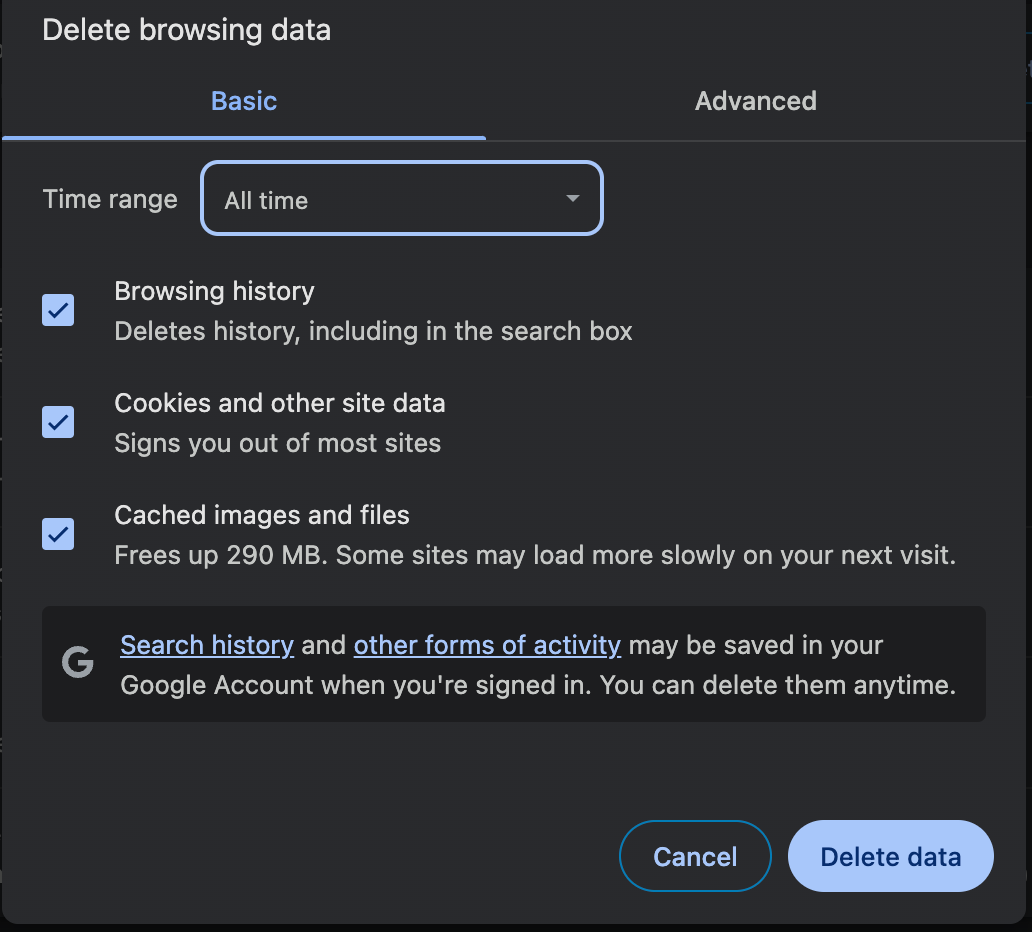 How to fix the ERR_CONNECTION_RESET error?
