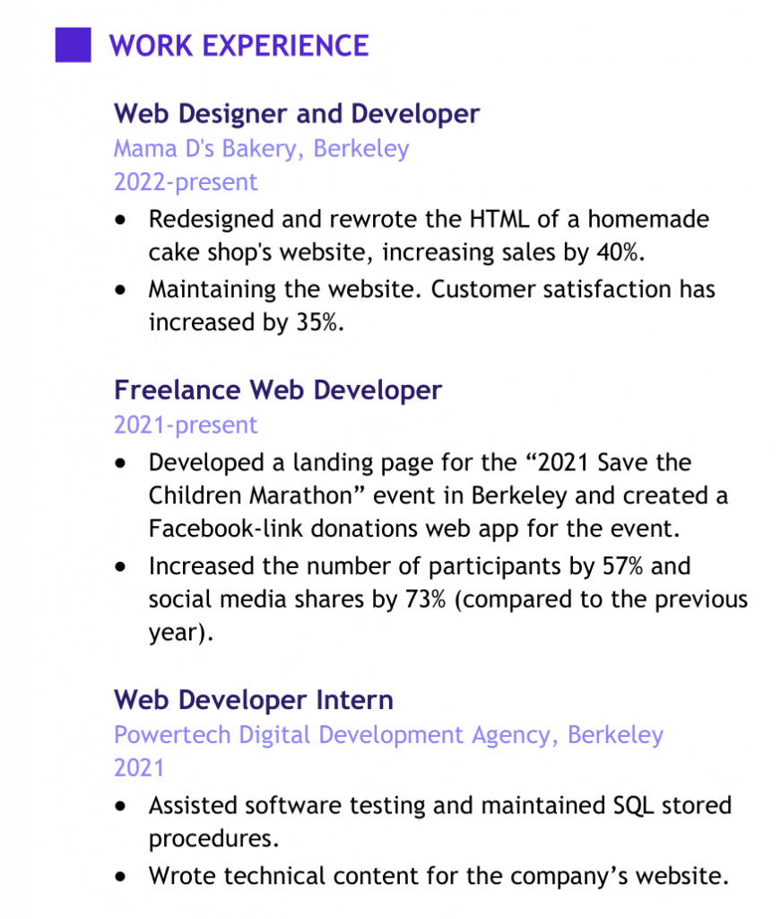A Complete Guide to Web Developer Resume (+ Free Template)
