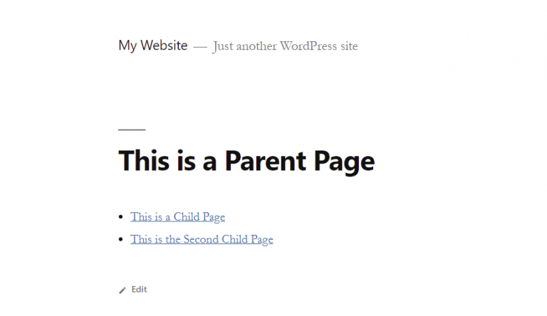 Parent Page WordPress: What It Is and How to Create One