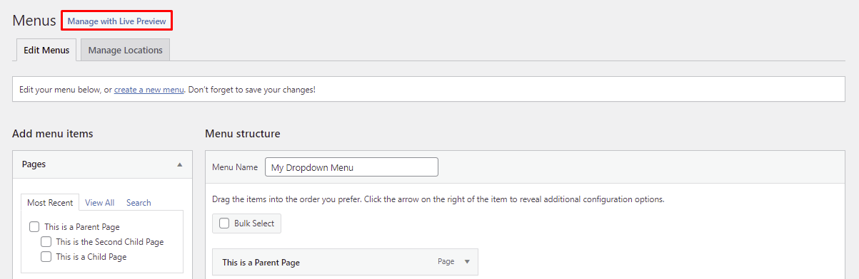 How to Create a WordPress Dropdown Menu Easily