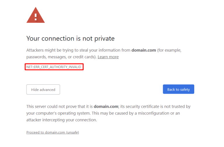 How To Fix NET ERR CERT AUTHORITY INVALID 10 Methods how-to-fix-net-err-cert-authority-invalid-10-methods