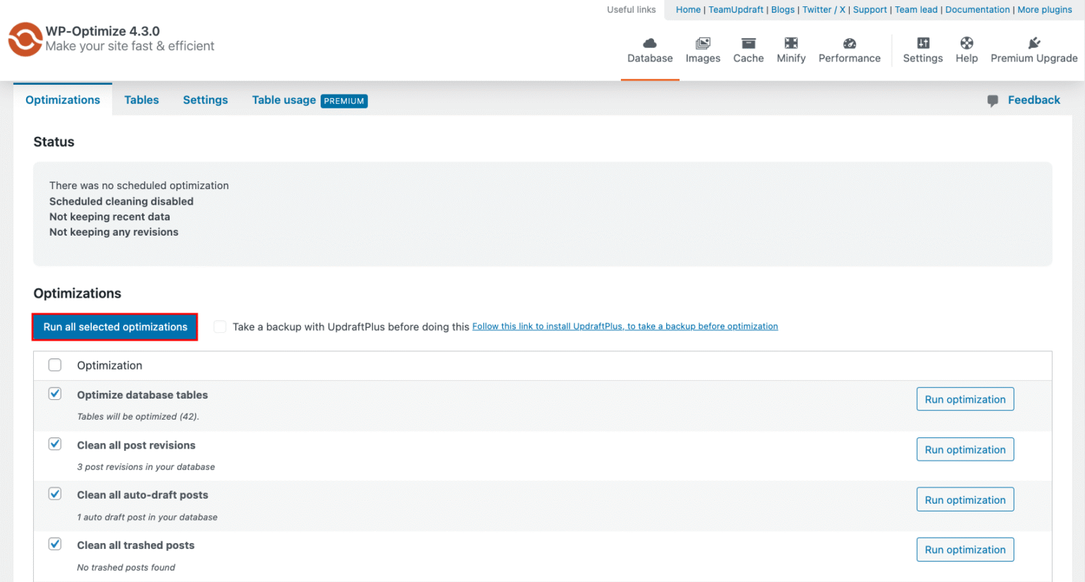 How to optimize your WordPress database
