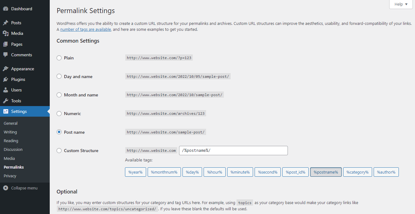 WordPress Permalinks Not Working How To Fix Broken Links