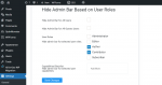 WordPress Hide Admin Bar: For All and Specific Users
