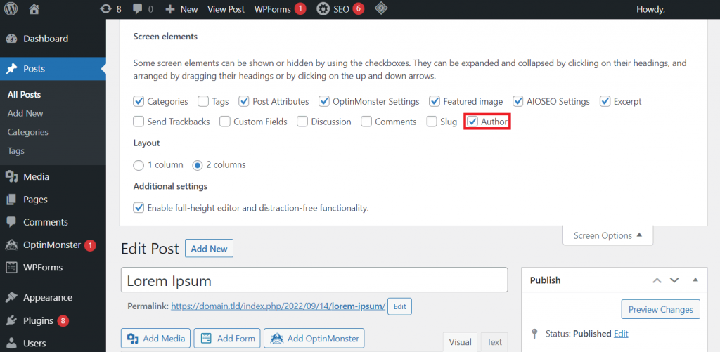 How To Change Author In WordPress 4 Quick Methods