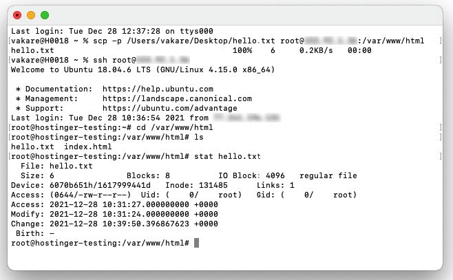 How To Use SCP Command For File Transfer