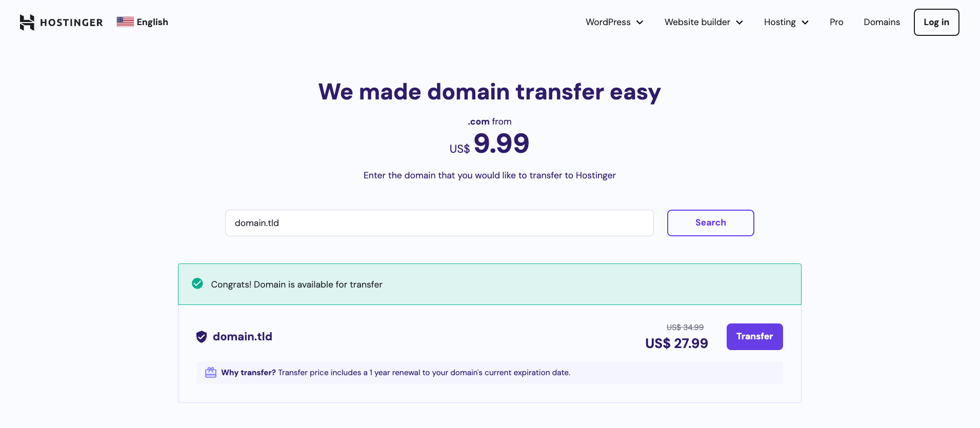 How To Transfer A Domain From Godaddy To Hostinger In 4 Steps