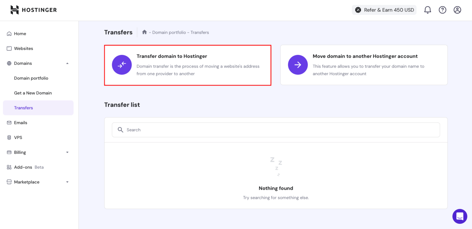 How to transfer a domain from GoDaddy to Hostinger in 4 steps