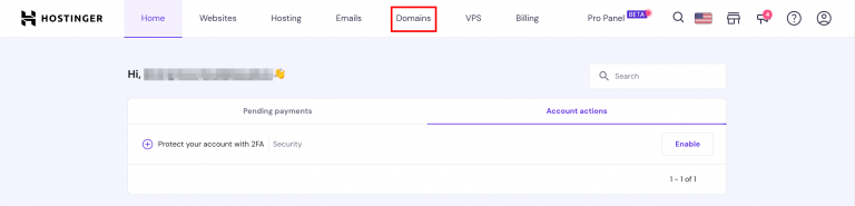 How to Transfer a Domain From Namecheap to Hostinger