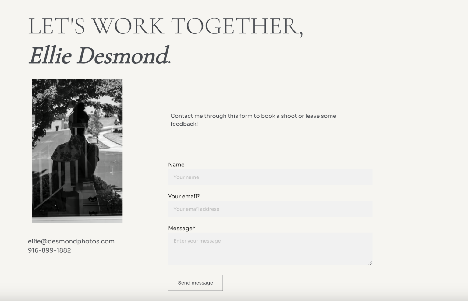 15+ Photography Website Examples by Hostinger Website Builder